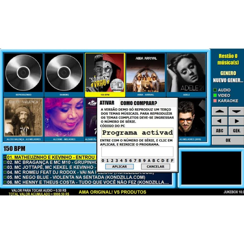Programa Jukebox 10.0 - VS Karaokês